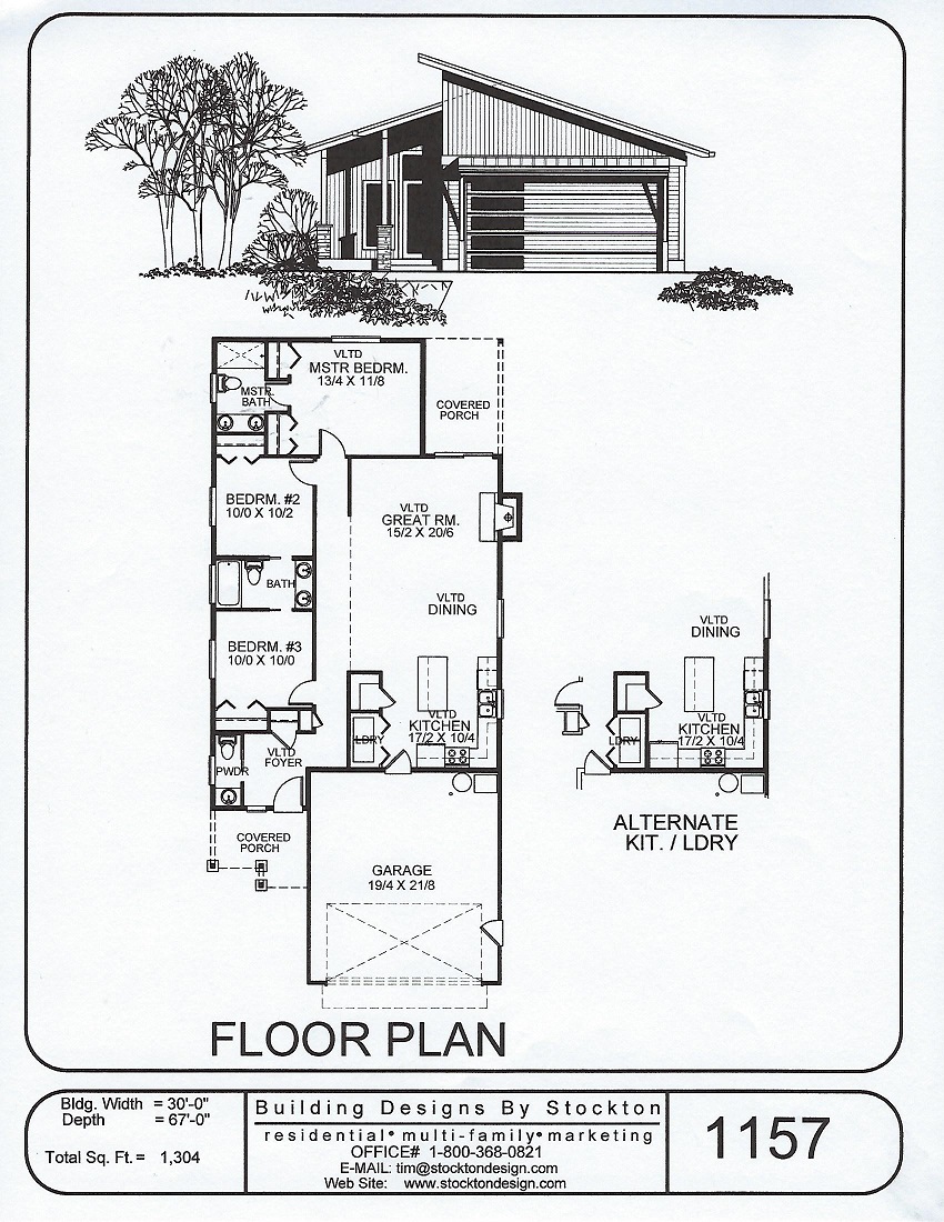 One Story House and Home Plans